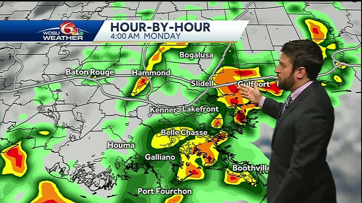 Heavy Rain Flash Flood Watch Until Monday Morning