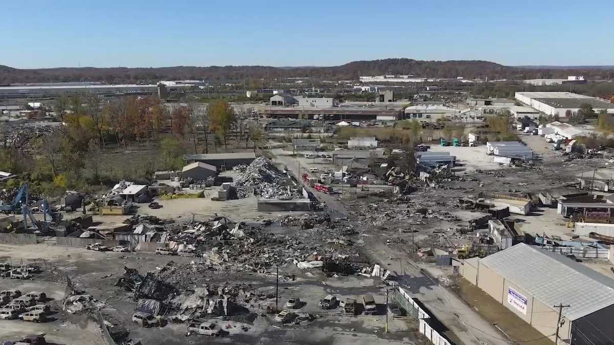 NTSB shares aerial footage, giving closer look at UPS crash site