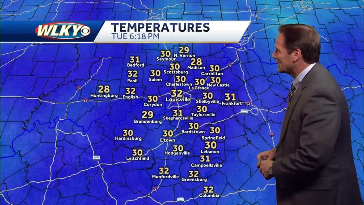 Quiet but cold, clear skies