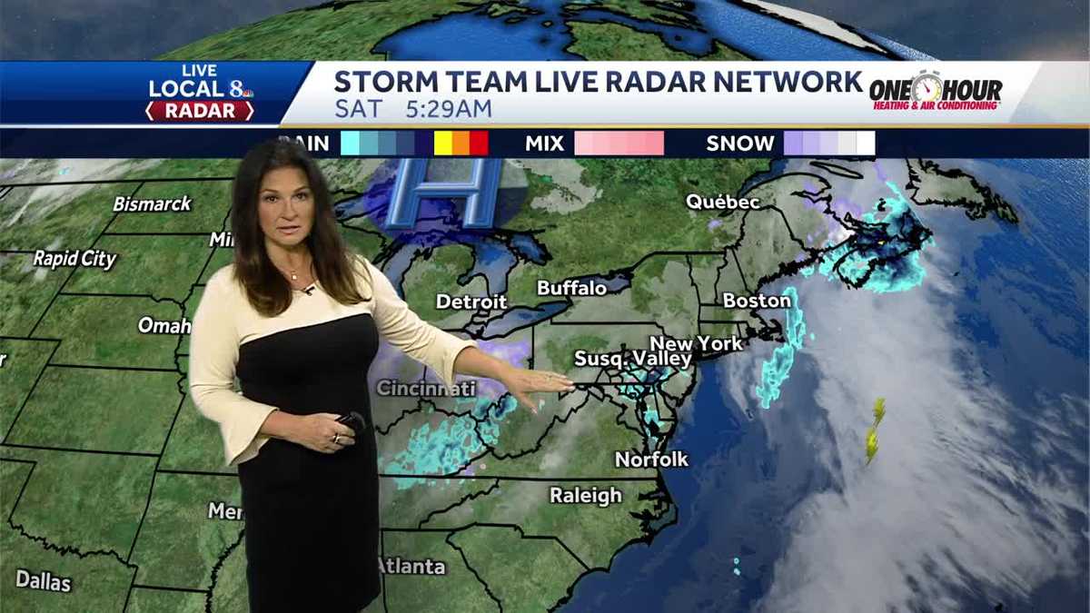 Early Clouds Slowly Fade, Winds Are Blustery