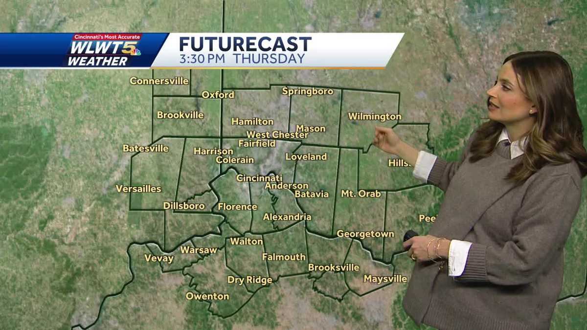 Sunshine briefly returns