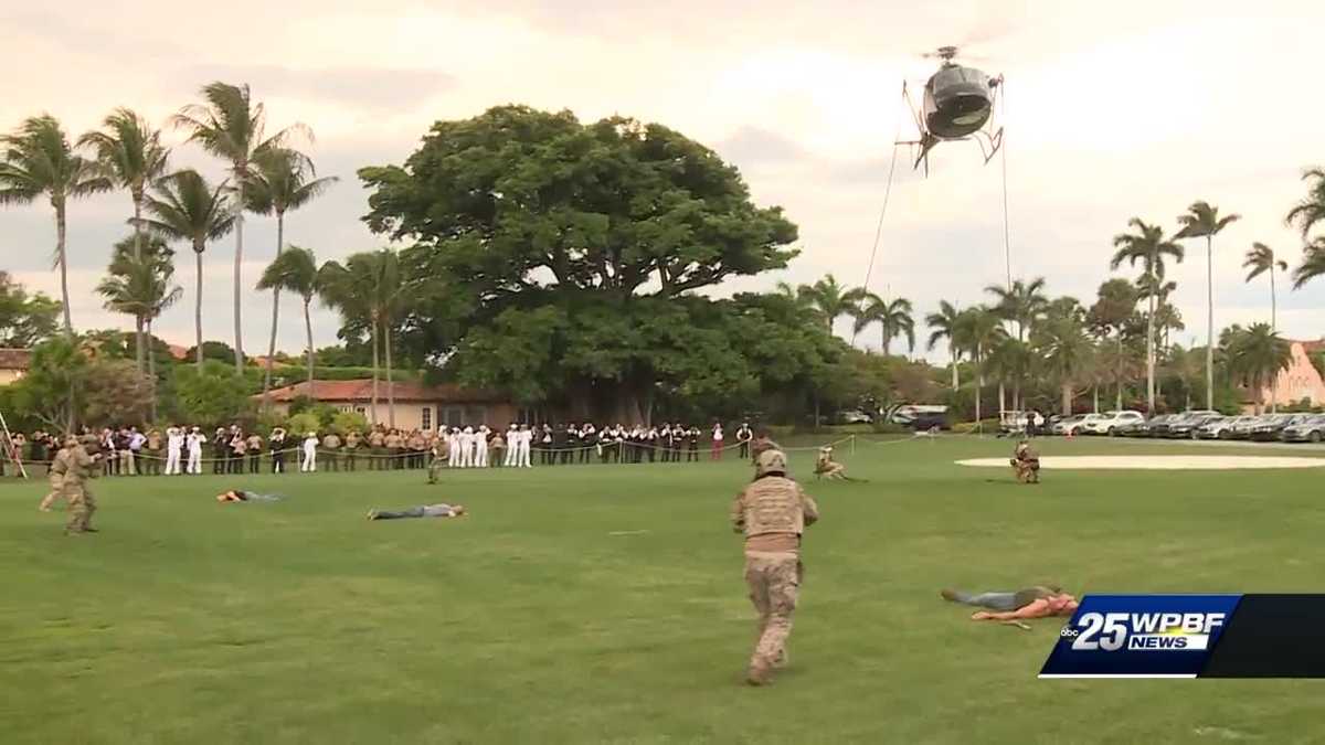 Tribute to Navy SEALs held at Mar-a-Lago