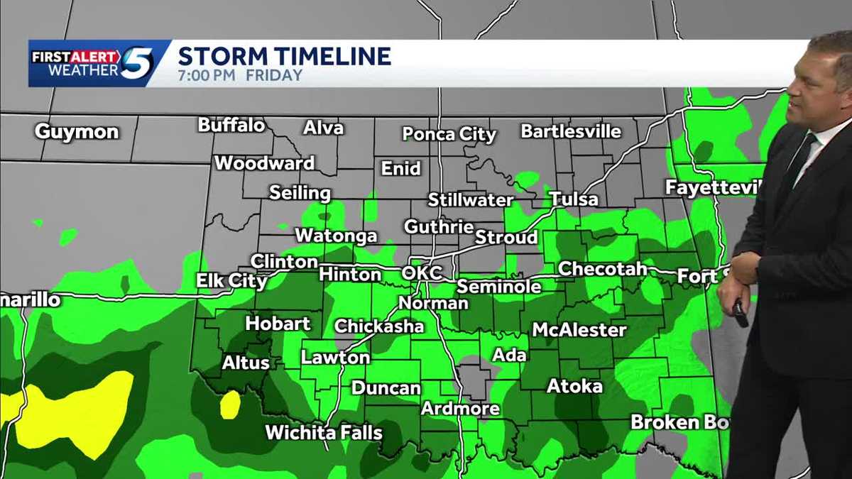 Soaking rain chances increasing