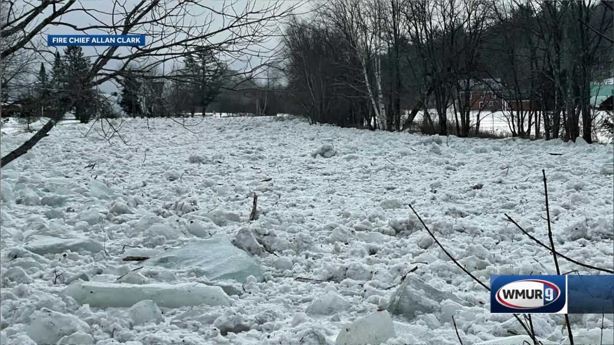 New Hampshire officials monitor ice jams