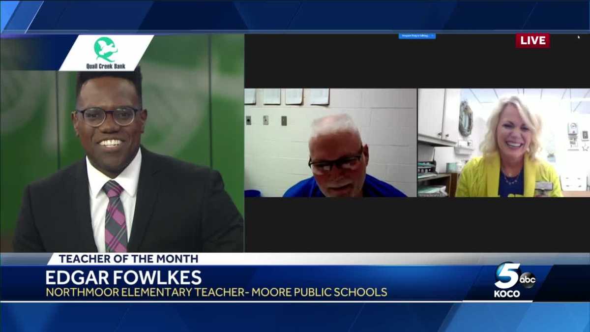 Moore teacher named KOCO 5 December Teacher of the Month