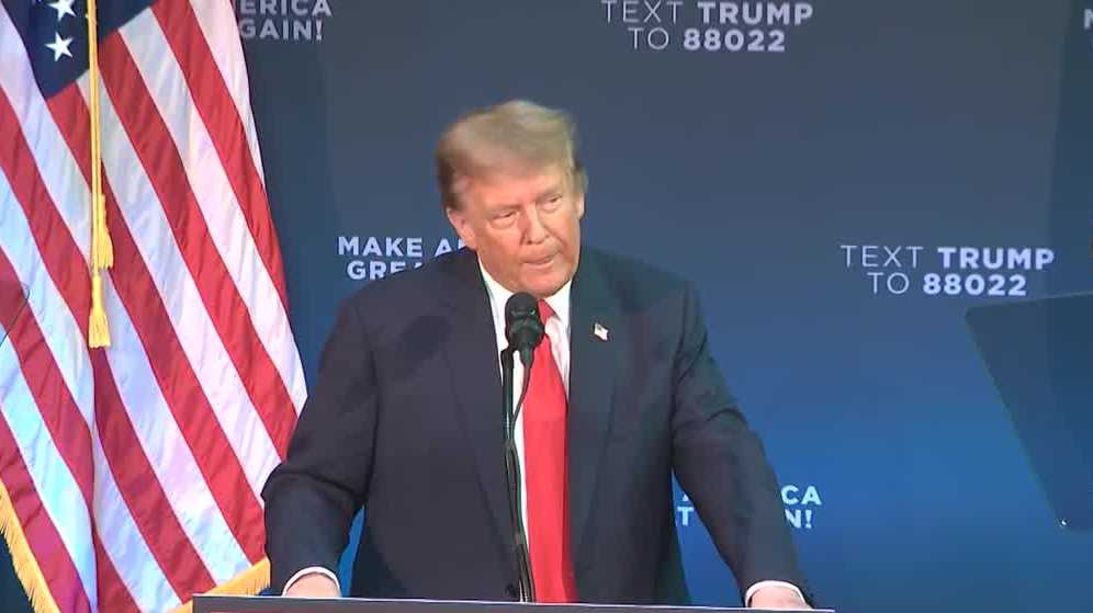 Donald Trump urges supporters to give him big win in NH