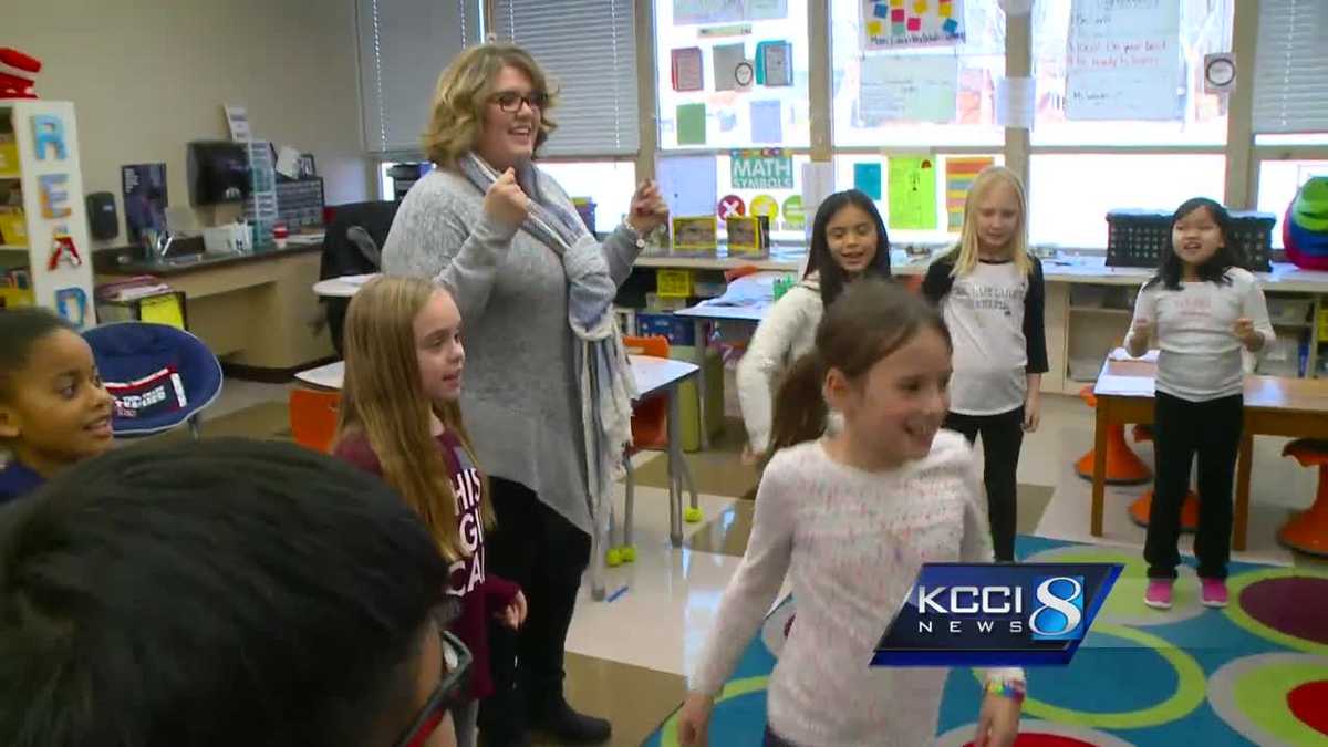 Students come back from snow day to heartwarming surprise