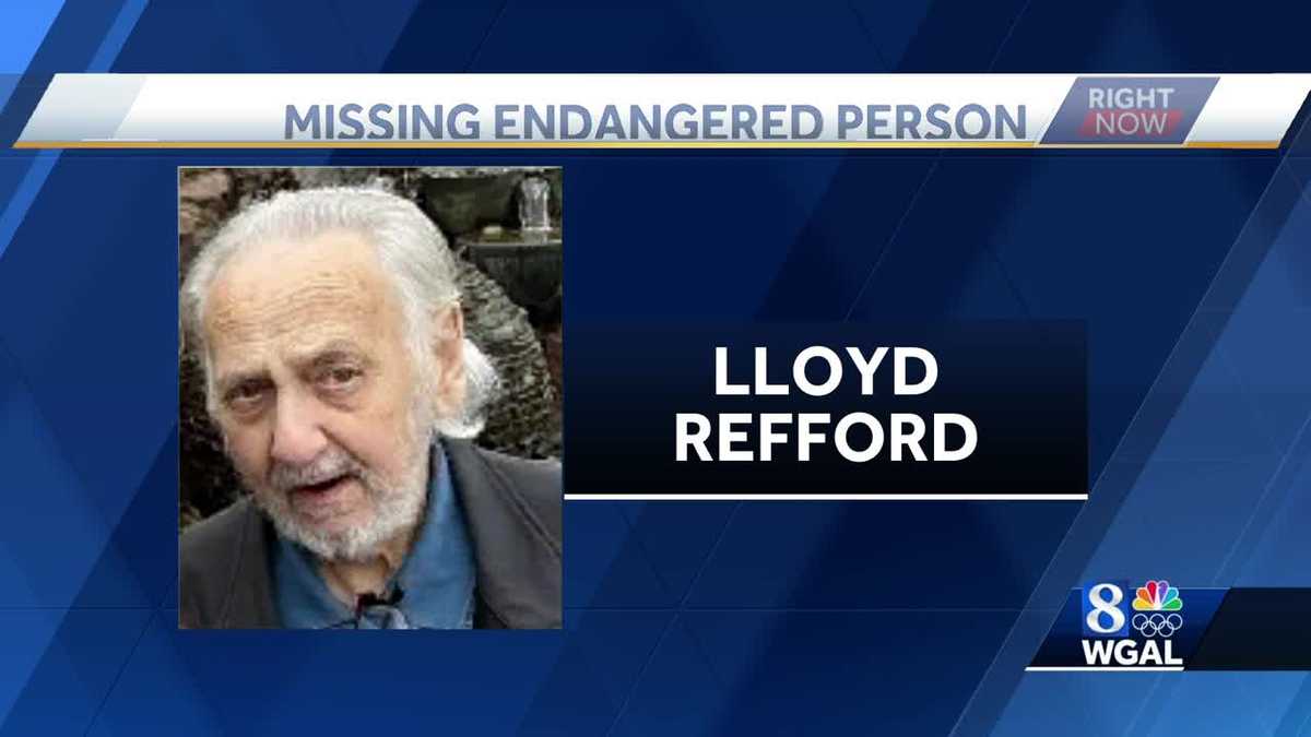 Missing person: Lloyd Refford