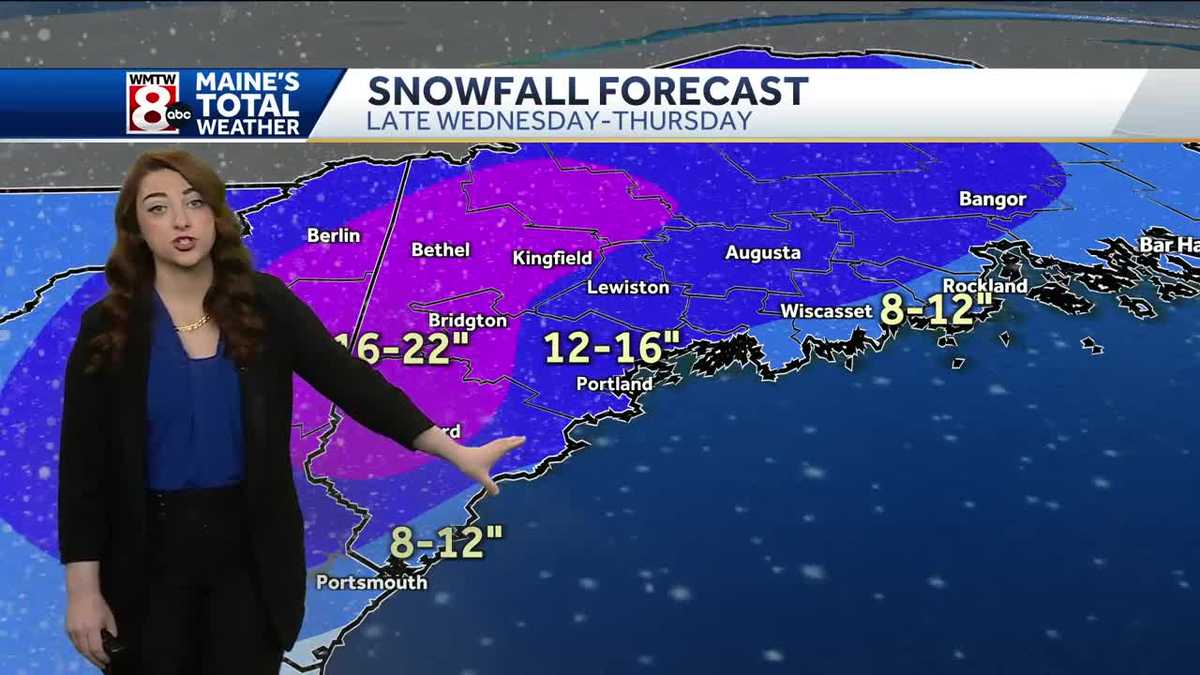 Total Impact Weather: Maine nor'easter moves in