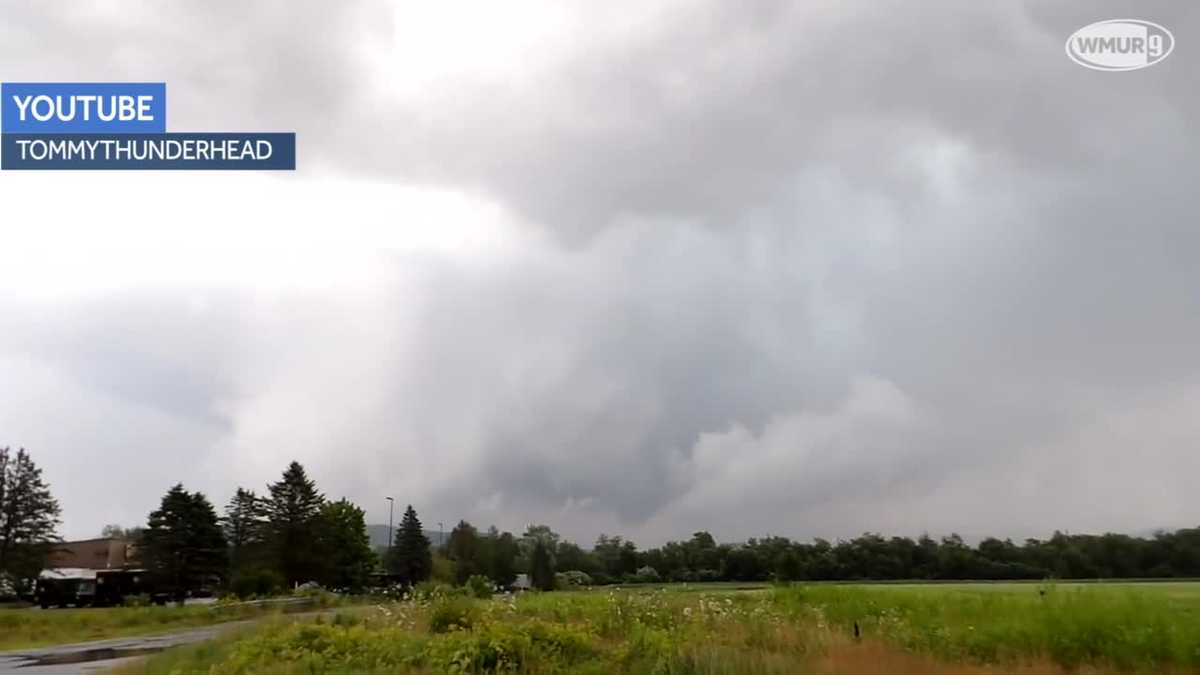 Video shows what could be possible tornado in Keene, NH