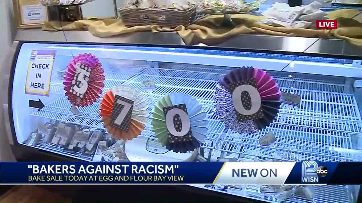 Pastry chefs host 'Bakers Against Racism' bake sale