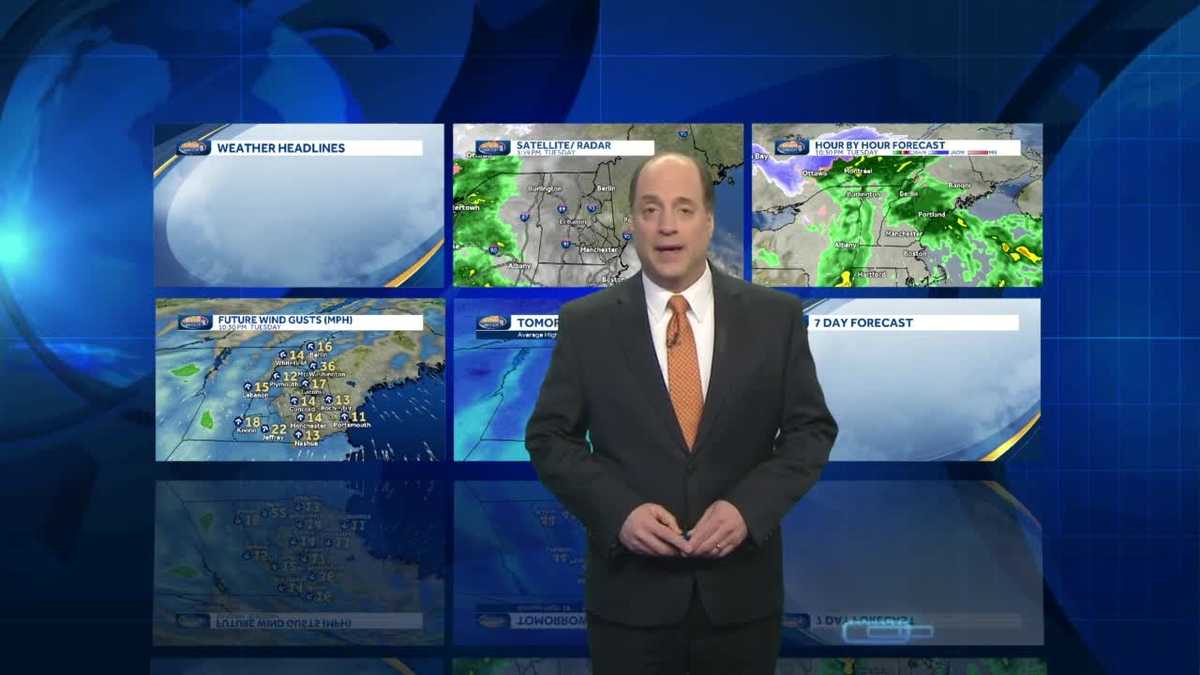 Watch: Windy Wednesday after overnight rain ends
