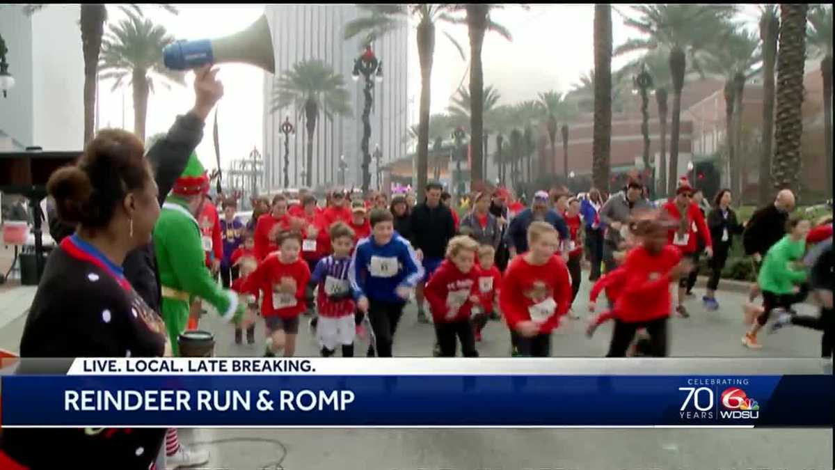 Hundreds take part in Reindeer Run & Romp