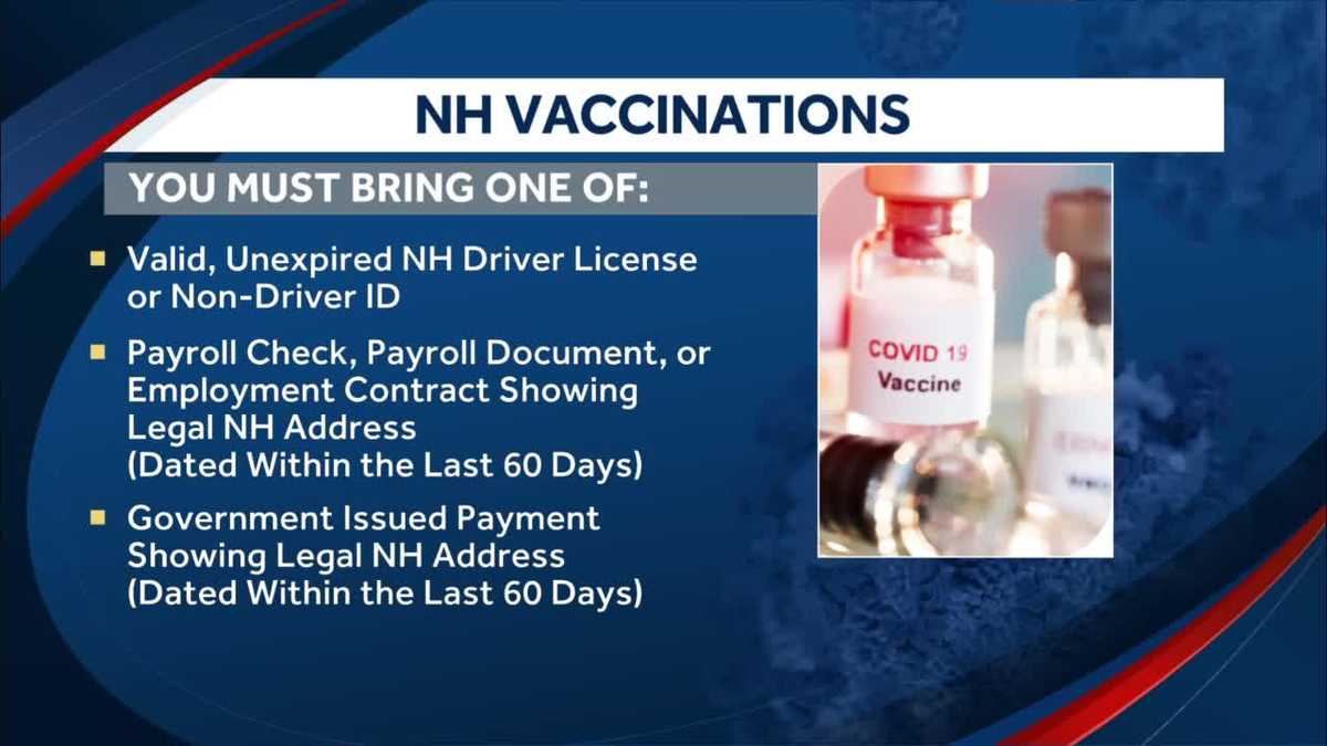 Update: NH COVID vaccine eligibility rules regarding residency