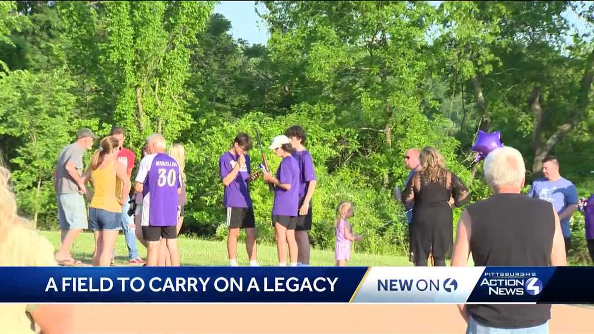 Plum softball field renovated to honor Shawn Marcellino