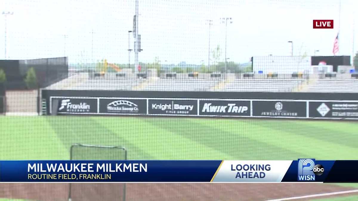 Milwaukee Milkmen professional baseball team makes debut in Franklin