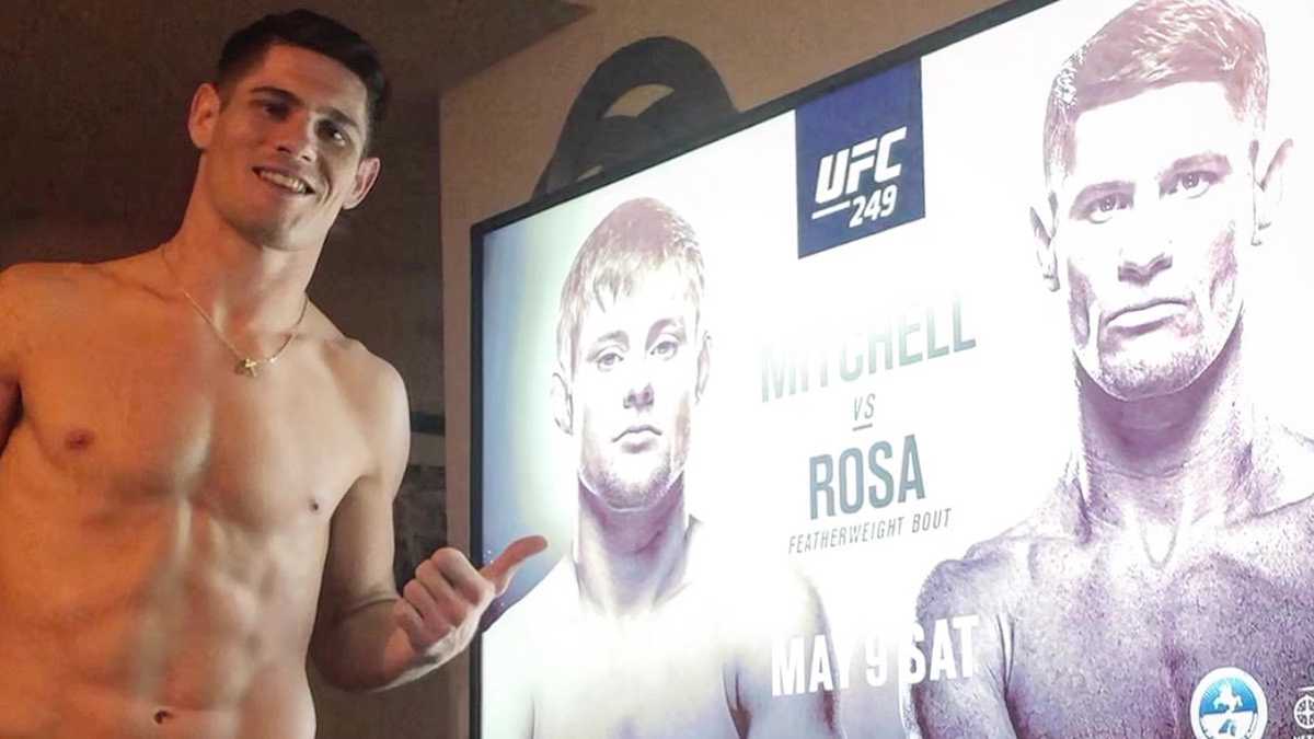 'Boston Strong' Charles Rosa part of UFC's first matches since COVID-19 ...