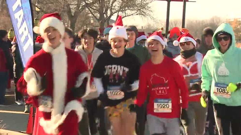 14th annual Santa 5K Run and Walk takes place in Waukesha