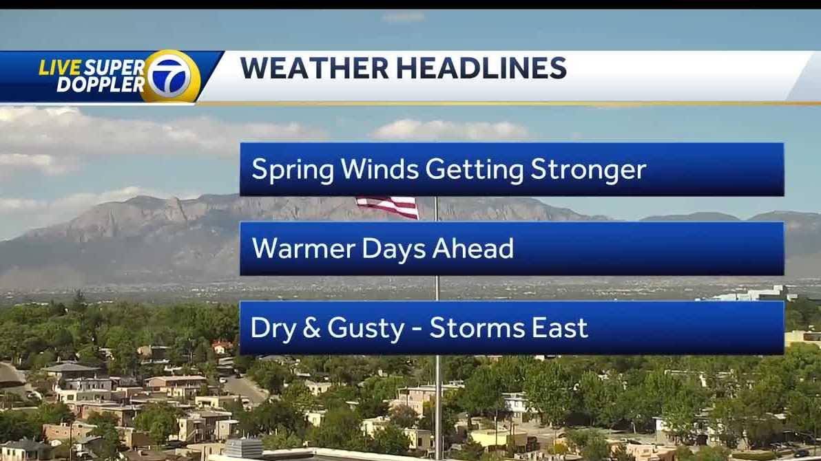 Spring winds getting stronger!