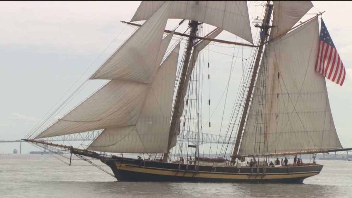Tall ships arrive in Baltimore for Star-Spangled 200