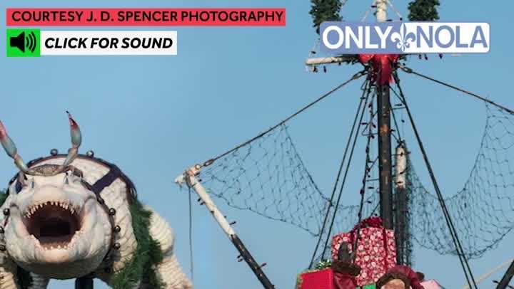 Where else but Louisiana? Check out this Cajun Christmas display!