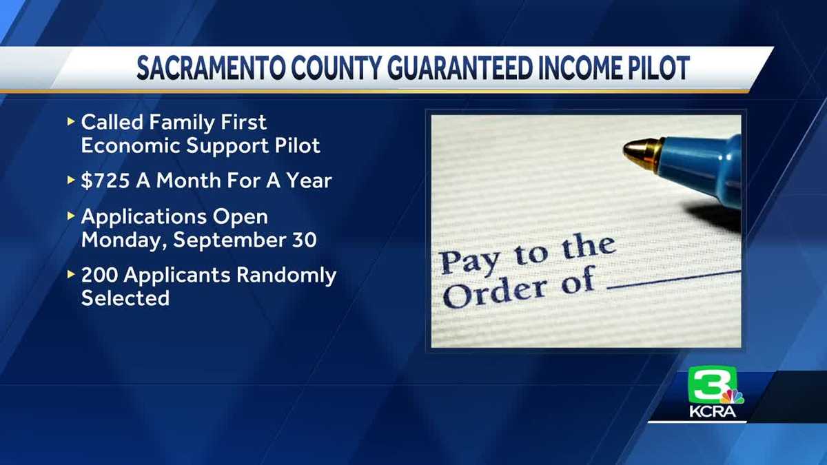 How to apply for Sacramento County guaranteed income program