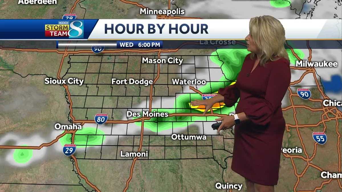Videocast: Tracking Wednesday storm chances