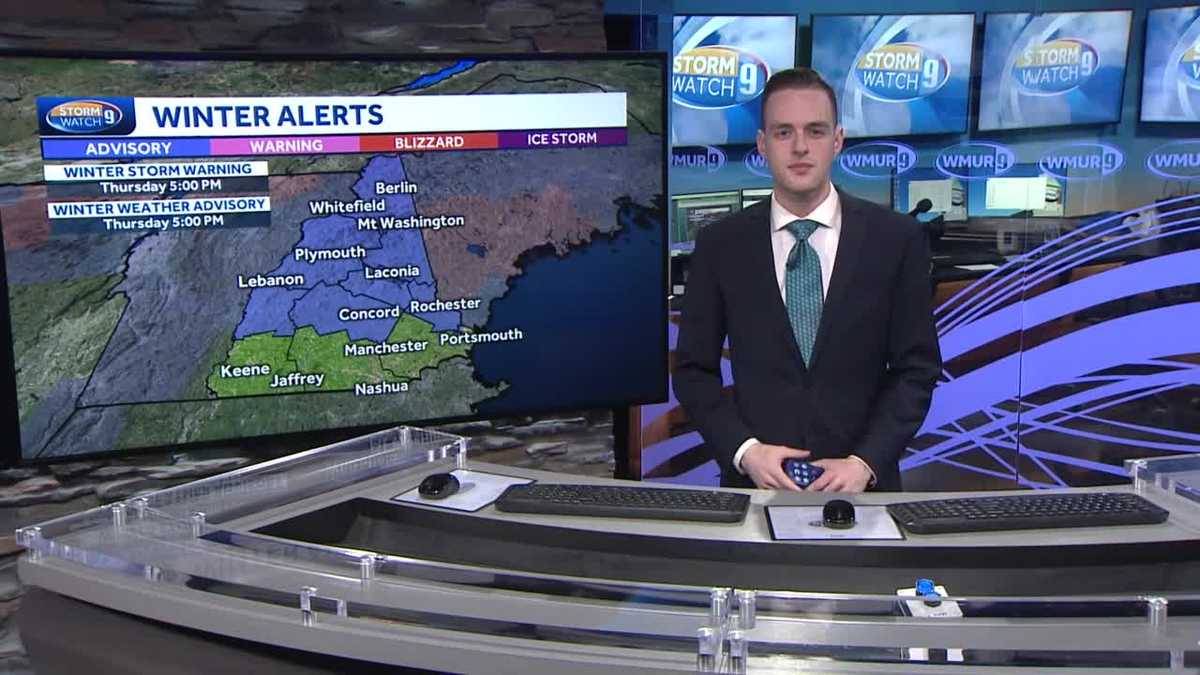 Watch: Heavy snow expected today Watch: Heavy snow expected today