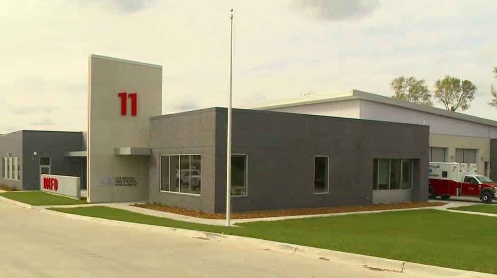 New Des Moines, Iowa fire station opens amid worker shortage
