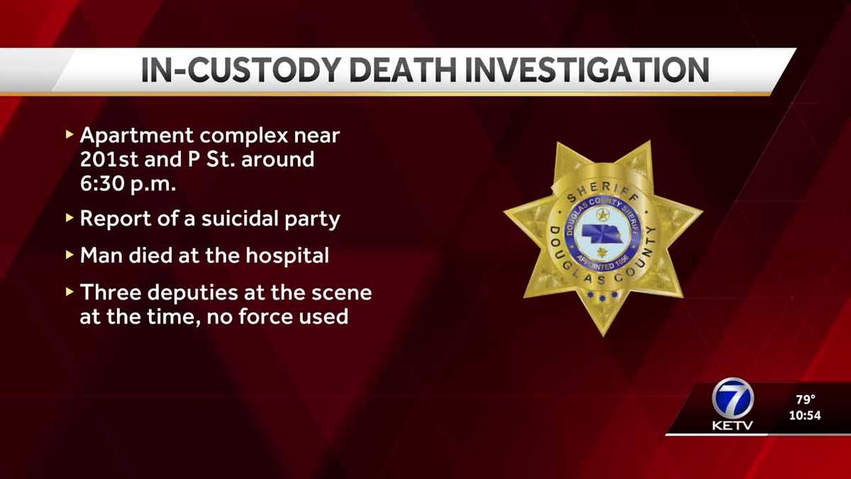 DCSO launches in-custody death investigation
