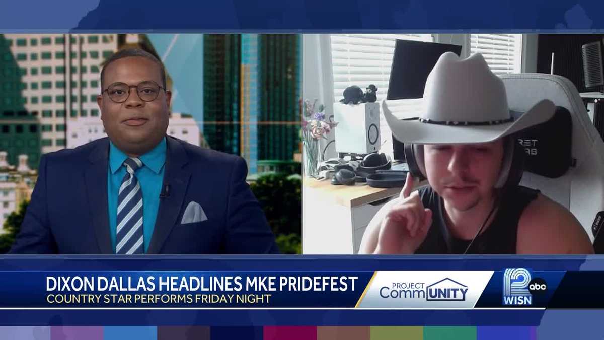 Rising country singer 'Dixon Dallas' headlines Milwaukee Pridefest