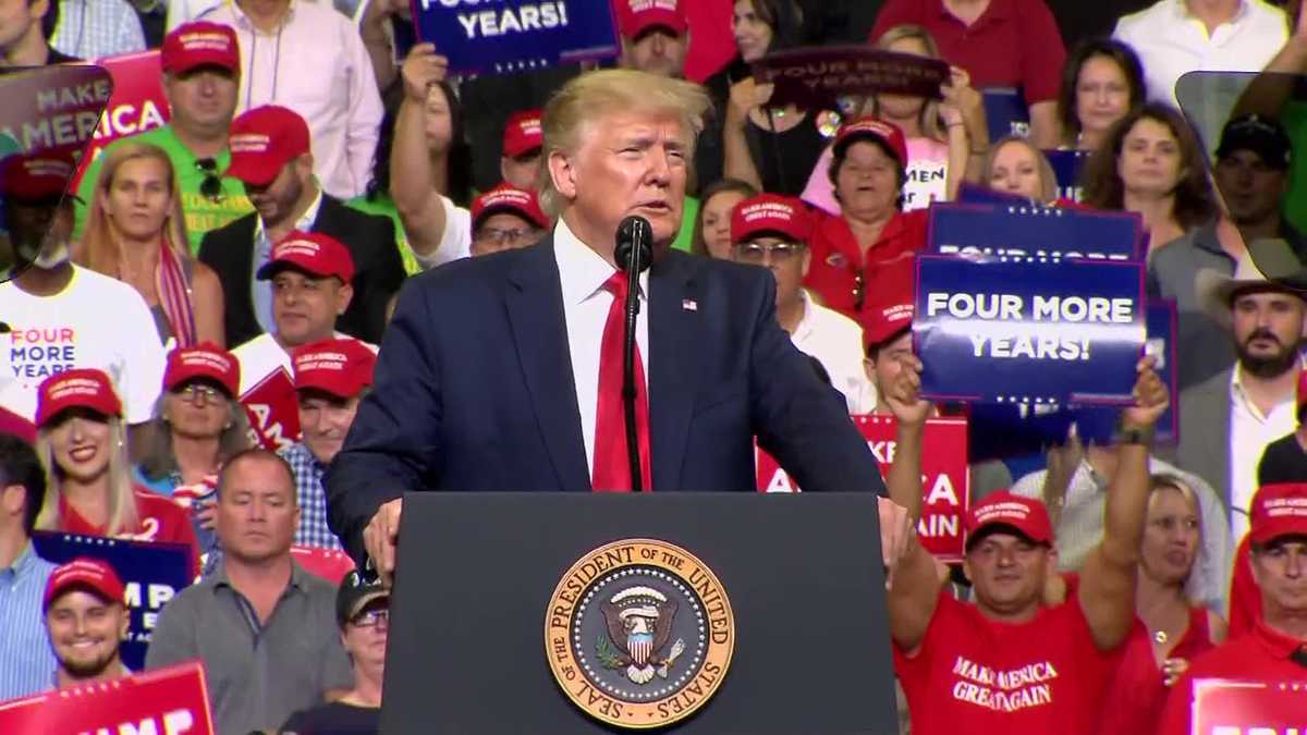 Trump kicks off 2020 campaign at Orlando rally