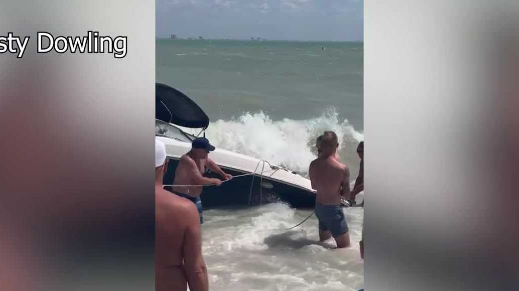 Teen helps with rescue of 8 people on capsized boat off Sanibel Island ...