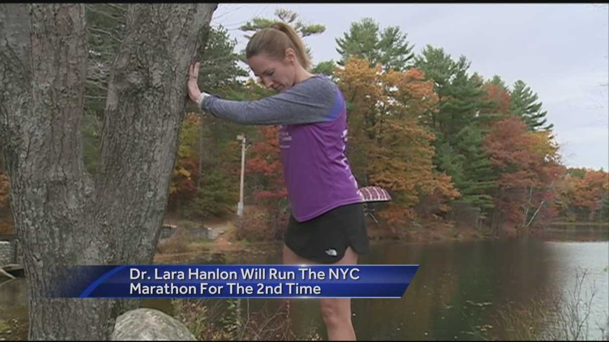 Dr Hanlon running NYC for a great cause
