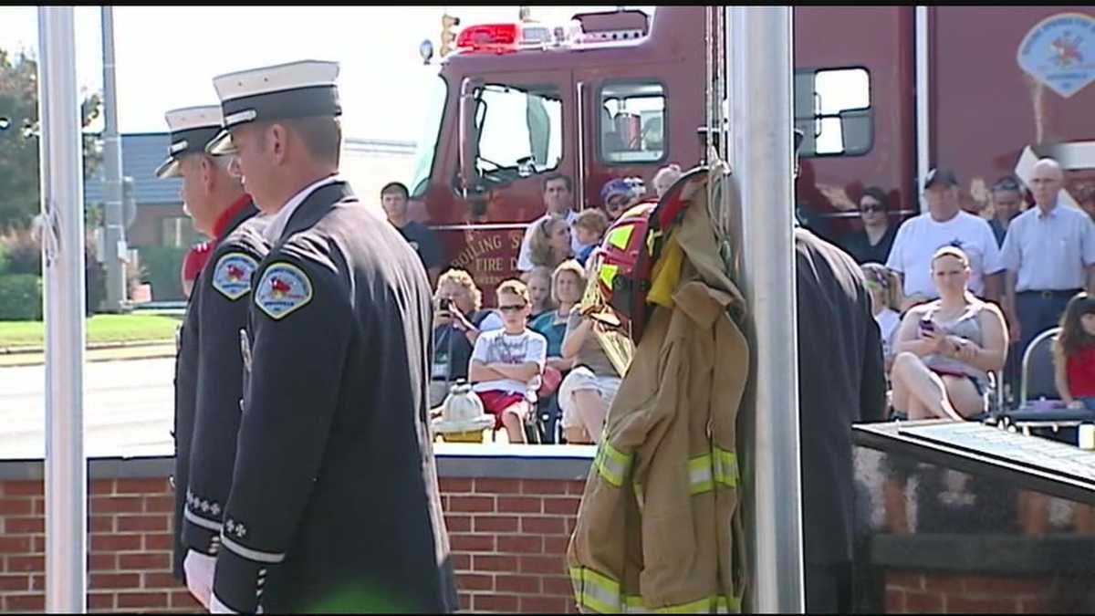 Boiling Springs Fire Department honors firefighters