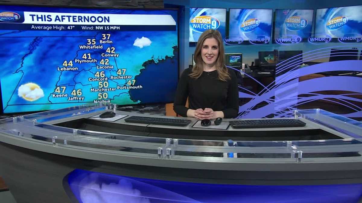 New Hampshire forecast video: Sunny Friday; snow this weekend