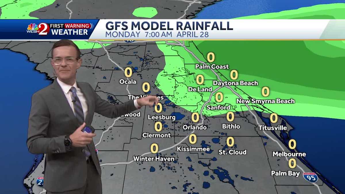 Tracking rain in our long range forecast | 4/22