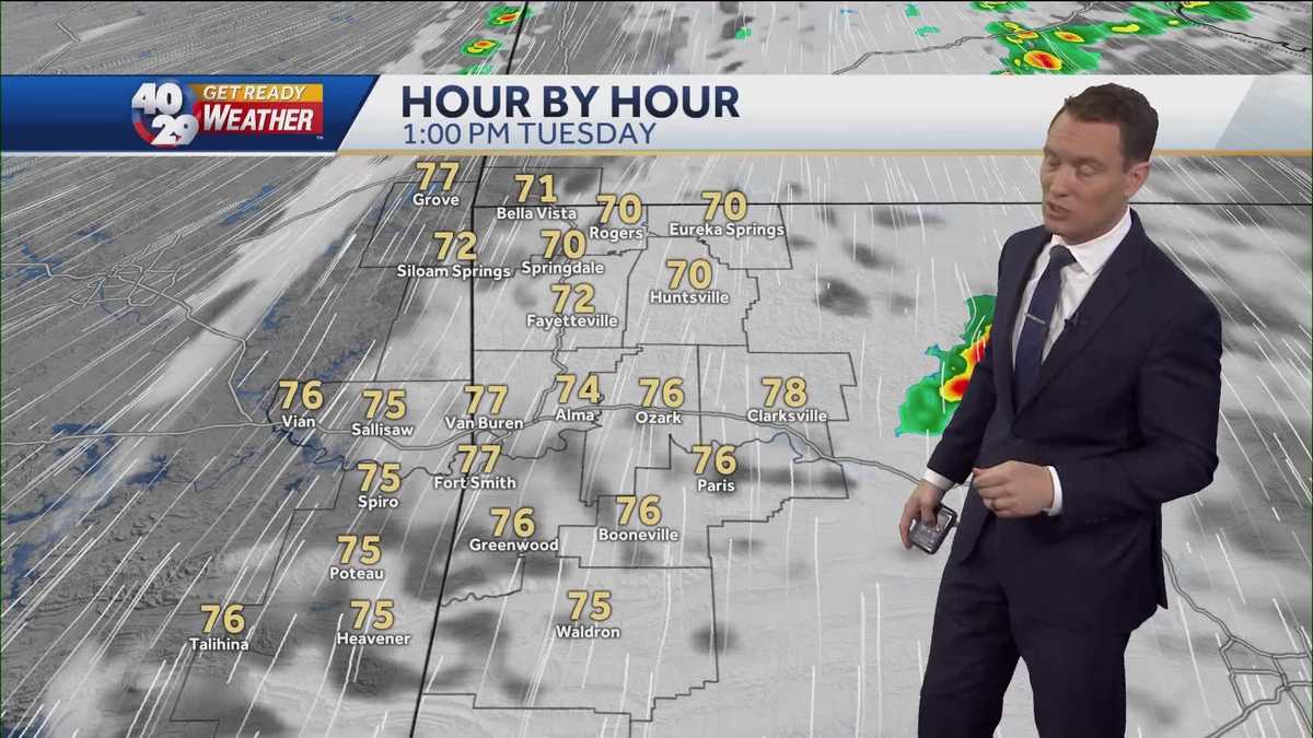 Tracking severe weather threats into Tuesday morning
