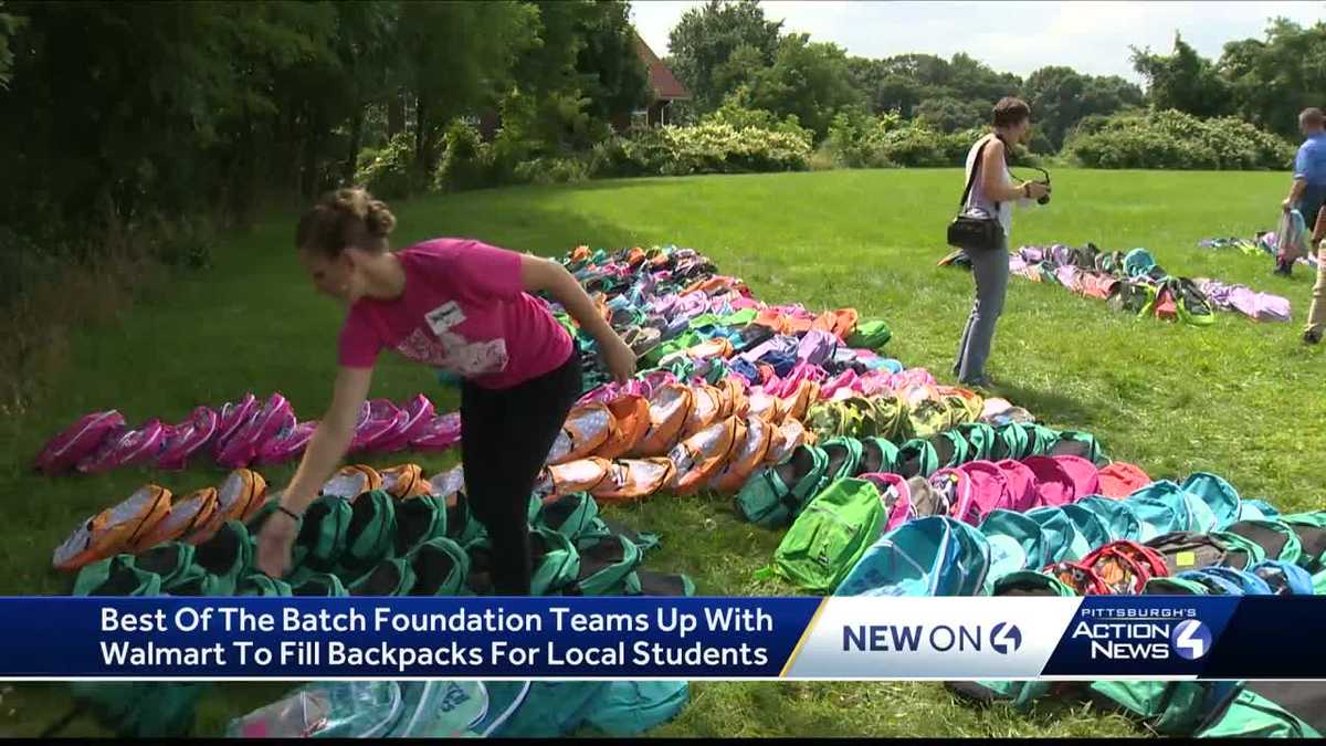 Charlie Batch's foundation and Walmart fill over 2,000 backpacks with ...