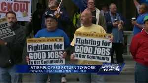 ATI employees return to work
