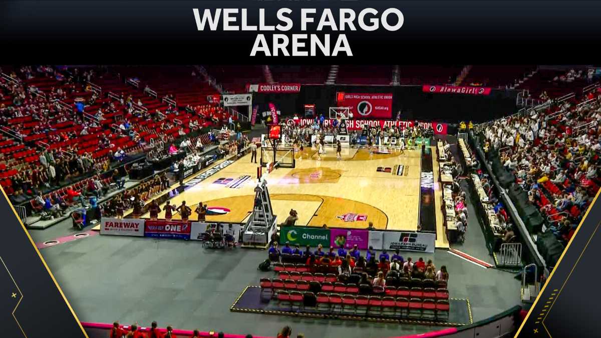Girls state basketball fans evacuate Wells Fargo Arena after smoke ...