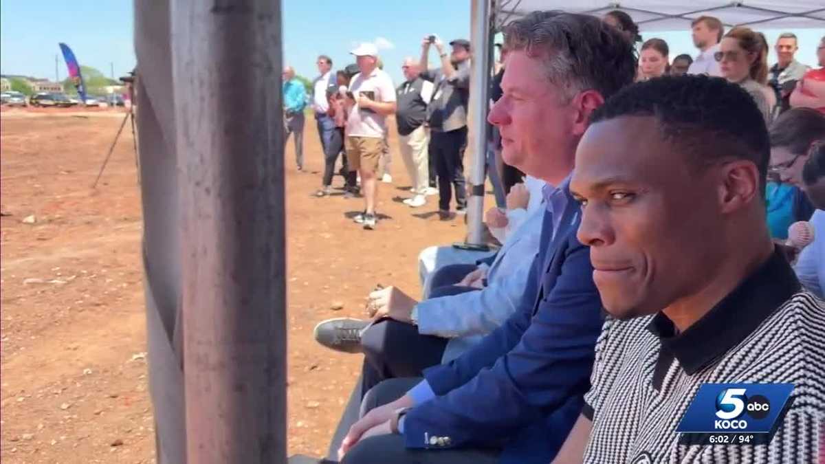 Russell Westbrook returns to OKC for MAPS stadium groundbreaking