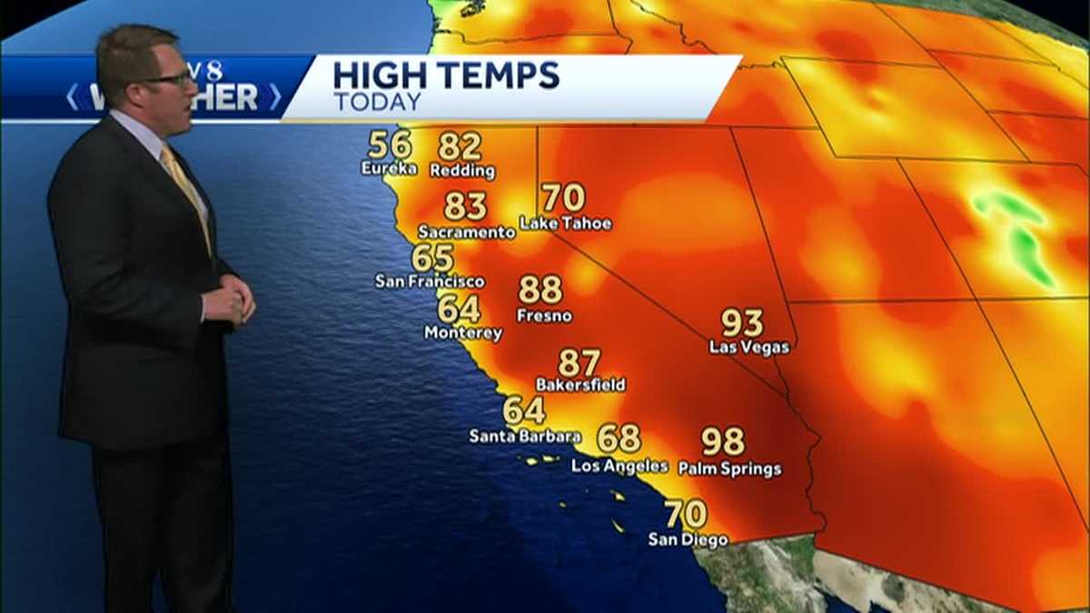 Cloudy tomorrow, rain is a coming