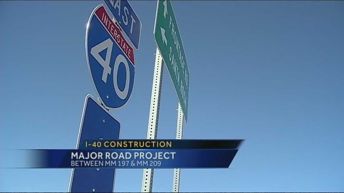 I-40 Road Construction