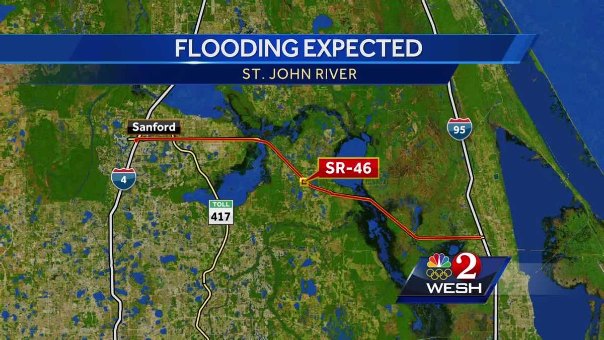 SR 46 now open, crews monitor flooding