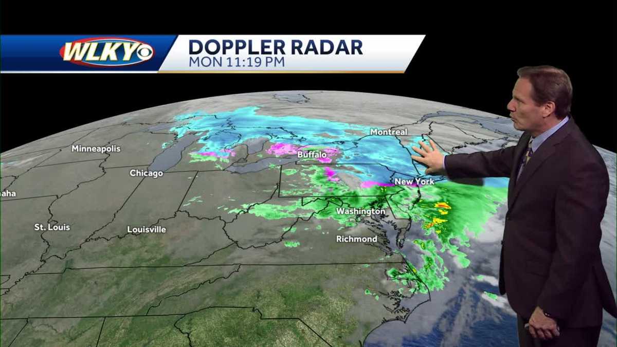 Nice weather returns Tuesday afternoon