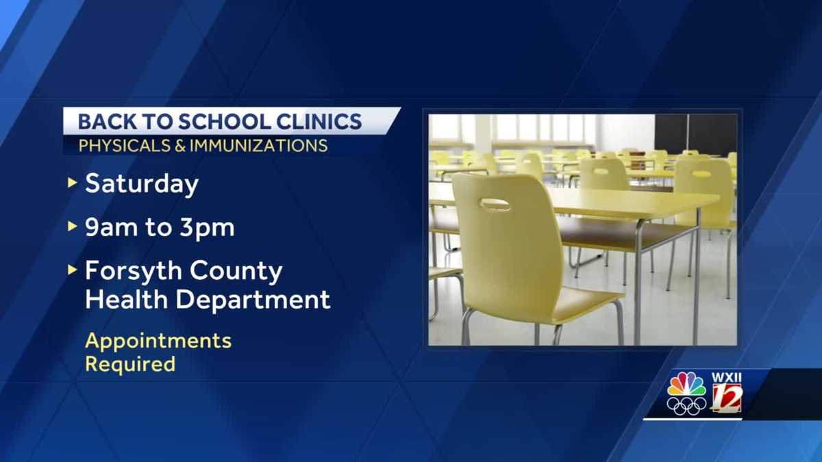 WS/FCS, Forsyth County Department of Public Health partner for Back to ...