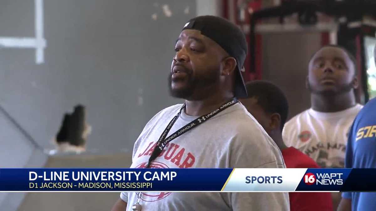 D1 Jackson holds defensive lineman camp