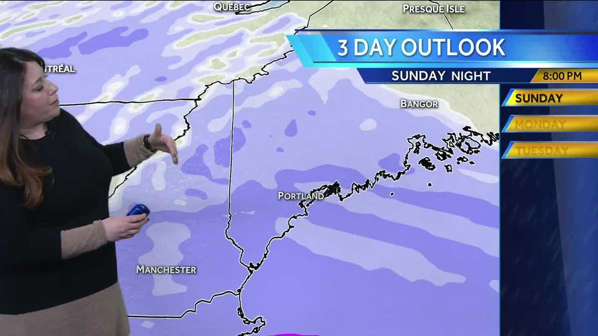 Sarah’s Saturday Evening Forecast