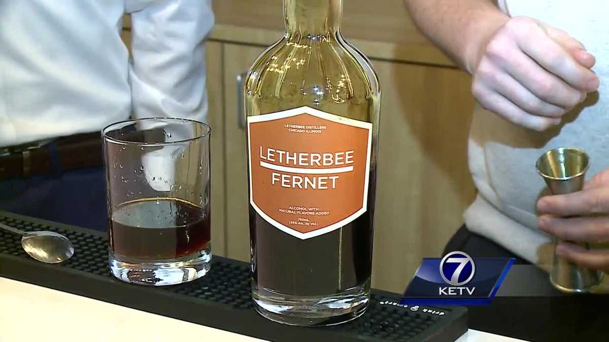 Crafting a holiday cocktail at Corkscrew Wine & Cheese